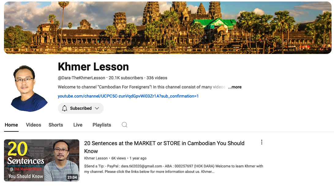 The Best Youtubers In Cambodia - Our Top 5 To Follow in 2026 - More Than Temples
